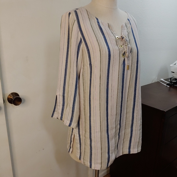 Tommy Bahama | Tops | Tony Bahamas Linen Tunic | Poshmark